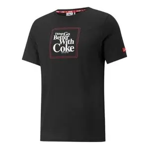 PUMA X Coca Cola Graphic Tee - Black