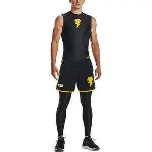 Under Armour Project Rock Iso-chill Black Adam Sleeveless Tank