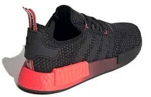 Adidas Nmd_r1 Knit Low Top Sneakers - Black