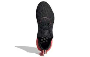 Adidas Nmd_r1 Knit Low Top Sneakers - Black
