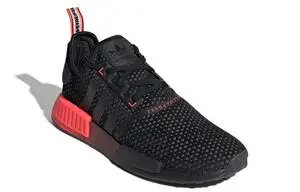 Adidas Nmd_r1 Knit Low Top Sneakers - Black