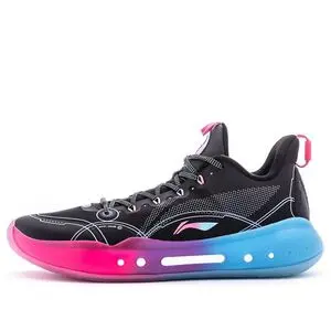 LI-NING Yushuai 14 Low "miami" Basketball Sneakers - Black/blue/pink