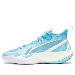 LI-NING Sonic Mid Top Sneakers - Blue/white