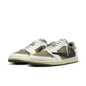 JORDAN 1 Retro Low Og Sp X Travis Scott "medium Olive