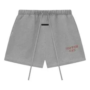 Fear Of God Fleece Soccer Shorts - Dark Heather