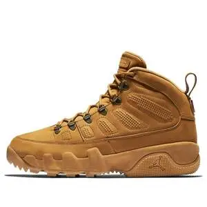 JORDAN Air Jordan 9 Retro Boot NRG Lace Up Boots Wheat