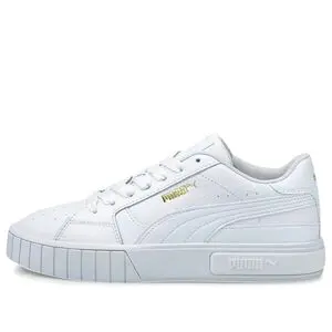 PUMA Cali Star Platform Sneakers - White/gold