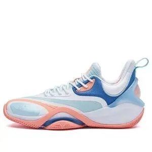 361 DEGREES Athletic Basketball Shoes - White/blue/pink