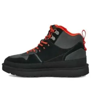 UGG Highland Hi Heritage Lace-up Ankle Boots - Black