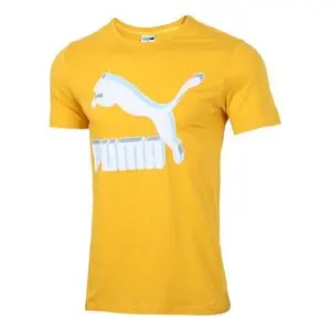 PUMA Classics Logo Logo Sports Short Sleeve Tee