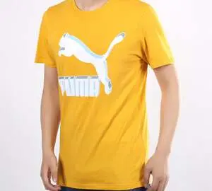 PUMA Classics Logo Logo Sports Short Sleeve Tee