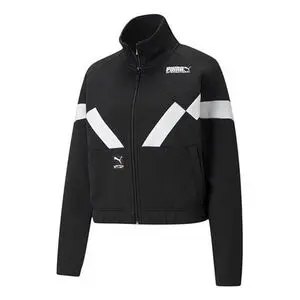 PUMA Double Knit Logo Stand-up Collar Jacket - Default Color