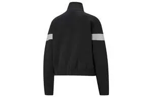 PUMA Double Knit Logo Stand-up Collar Jacket