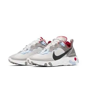Nike React Element 55 Sneakers - Whitebluebrown