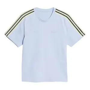 Adidas X Wales Bonner Set-in T-shirt Asia Sizing 'blue - Blue Dawn