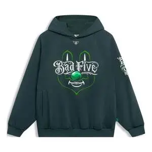 LI-NING Badfive Graphic Hoodie - Green/multi-color
