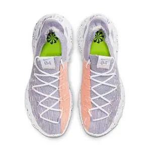 Nike Space Hippie 04 Athletic Sneakers - Grey/pink