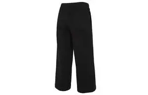PUMA Logo Printed Knit Casual Cropped Pants
