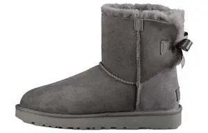 UGG Mini Bailey Bow Ii Boots - Grey