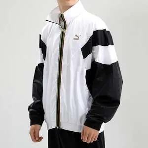 PUMA Bronzing Printing Casual Sports Jacket