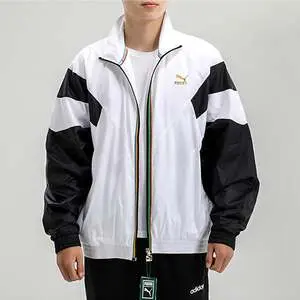 PUMA Bronzing Printing Casual Sports Jacket