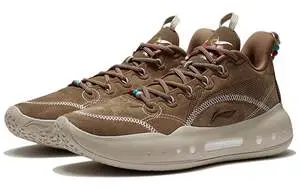 LI-NING Yushuai 14 Low "hometown" Basketball Sneakers - Brown