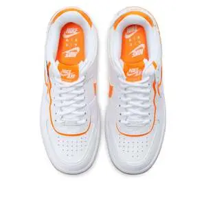 Nike Force 1 Shadow Sneakers - White/orange