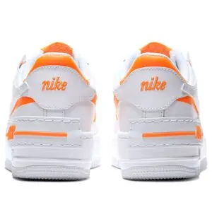 Nike Force 1 Shadow Sneakers - White/orange