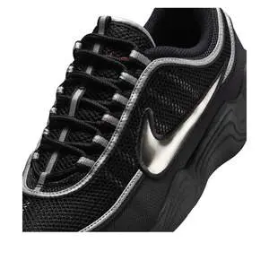 Nike Zoom Spiridon "black Metallic Silver - Black/metallic Silver