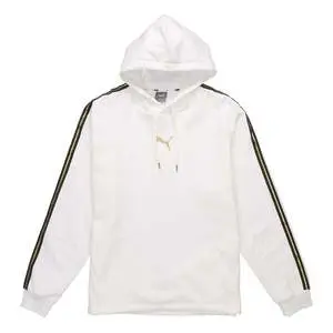 PUMA Bronzing Printing Fleece Lined Hooded Knit