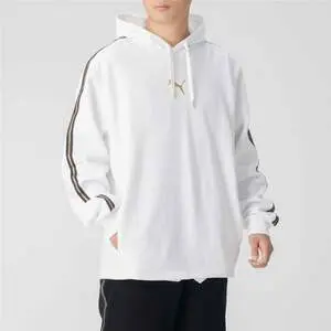 PUMA Bronzing Printing Fleece Lined Hooded Knit