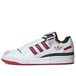 Adidas Forum Exhibit Low "white Scarlet - White/red/black