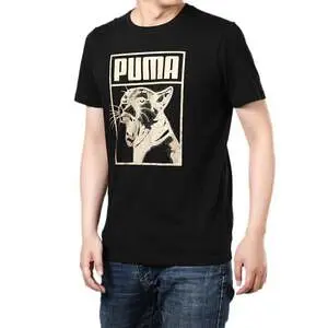 PUMA Graphic Tee Box Logo Living Series Short Sleeve