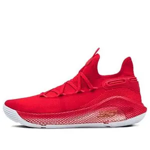 Under Armour Curry 6 Team Basketball Shoes - Red