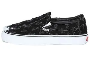 VANS Supreme X Slip-on Hole Punch Denim - Black