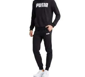 PUMA Colorblock Logo Hoodie