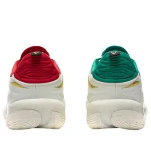 LI-NING Christmas" Sneakers - White/red/green