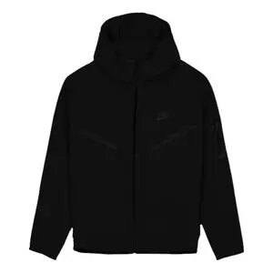Nike Tech Fleece Windrunner Full Zip Hoodie - Black