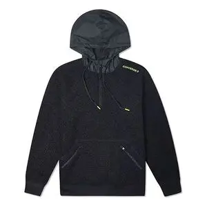 CONVERSE Mountain Club Sherpa Pullover Hoodie - Black