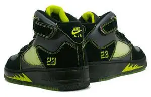 JORDAN Air Fusion 5 High Top Sneakers