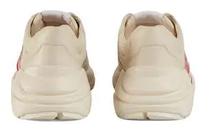 Gucci Rhyton Gg Apple Sneakers - Cream