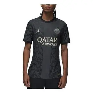 JORDAN Air X Psg 23-24 Adv Logo Dri-fit Jersey - Black/multi-color