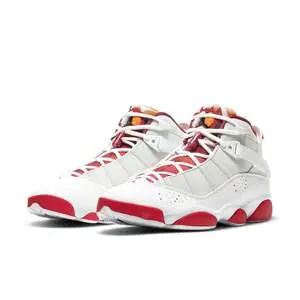 JORDAN 6 Rings "hare" Sneakers - White/black/light Silver