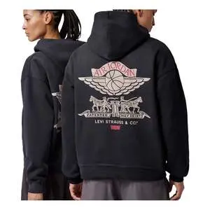 JORDAN X Levi's Full-zip Hoodie - Black