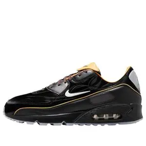 Nike Max 90 'korea Family Reunion' Sneakers - Black/white/gold Leaf