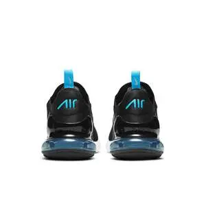 Nike Max 270 Athletic Sneakers - Black/blue/white