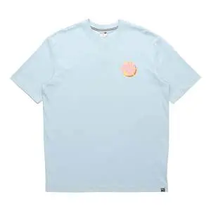 PUMA Downtown Graphic Printed Short Sleeve Tee Blue - Sky Blue