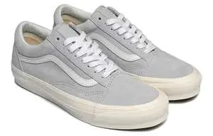 VANS Og Old Skool Lx "pig Suede" Lace-up Sneakers - Gray/white