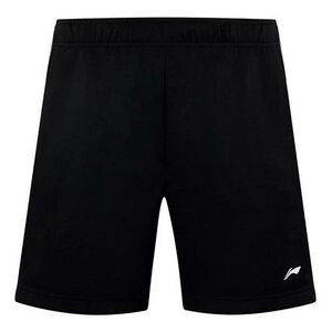 LI-NING Badminton Sport Shorts - Black/white