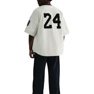 Nike X Kobe Bryant Baseball Jersey - White/black
